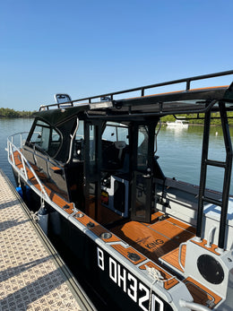 Custom 790 Ext Roof Profisher W/ Enclosed Lockable Cabin – Seaking ...